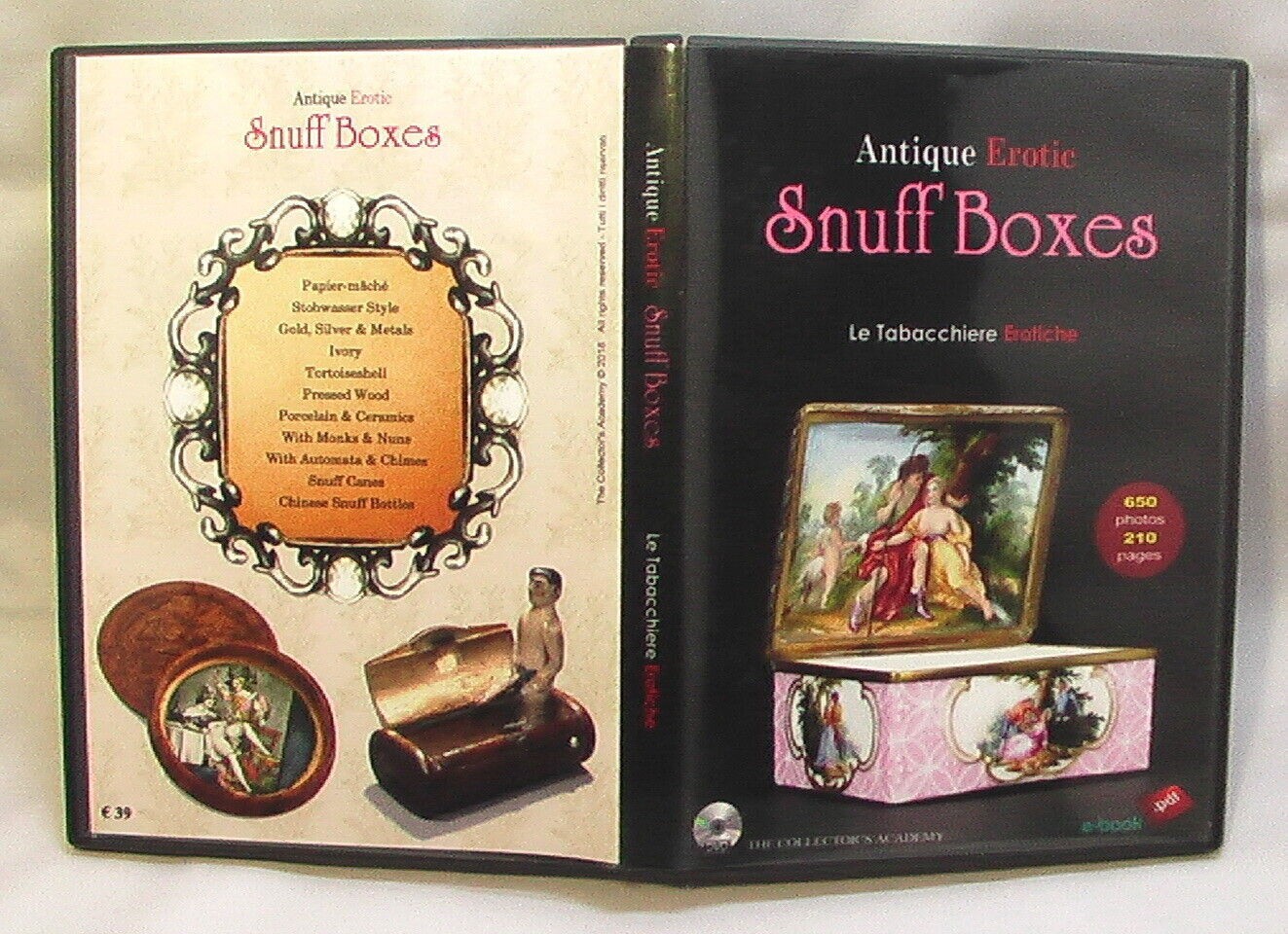 E-BOOK PDF DVD Antique Erotic Snuff boxes Naughty Risque Tobacco Box ...