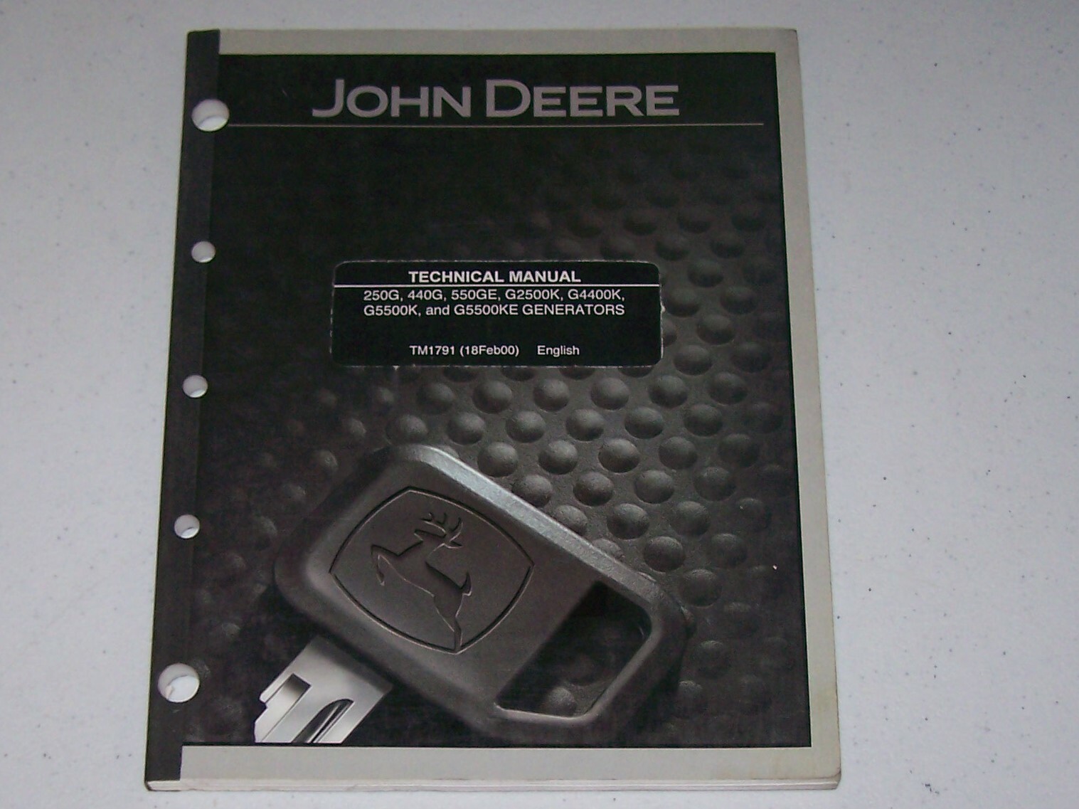 John Deere Usd 250G 440G 550GE G2500K G4400K G5500K G5500KE Generator ...