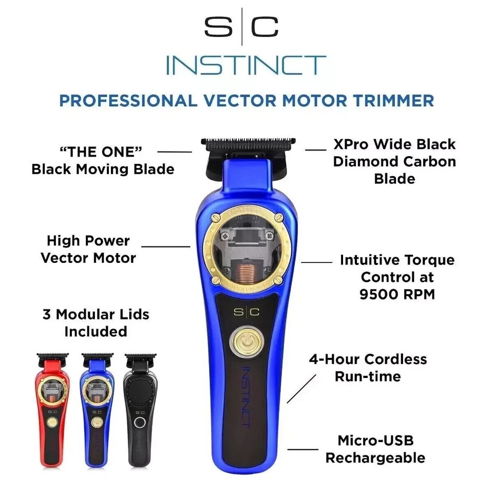 STYLECRAFT INSTINCT VECTOR MOTOR CORDLESS CLIPPER & TRIMMER COMBO - BRAND NEW | eBay