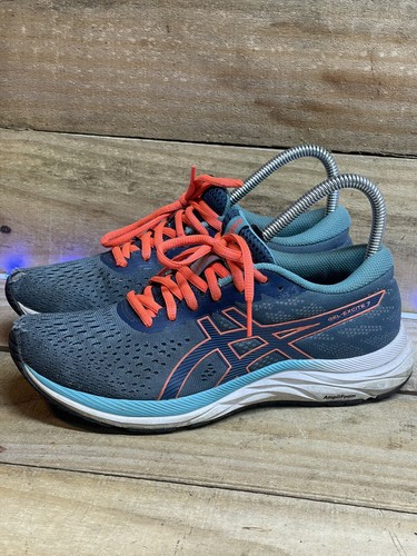 Asics Womens Gel Excite 7 1012A562 Green Running Shoes Sneakers Size 7. ...