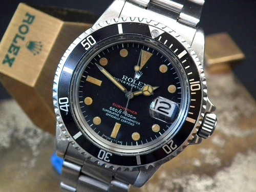 Collector Condition 1971 Rolex Oyster Submariner 1680 Red Investment ...