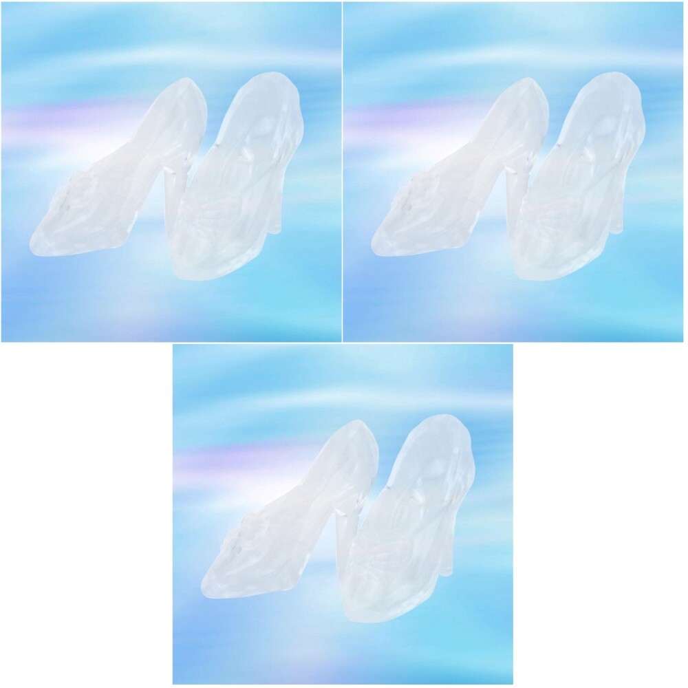 Clear Plastic High Heel Shoe Favors