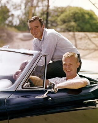 Route 66 Glenn Corbett, Martin Milner 8x10 Real Photo | eBay