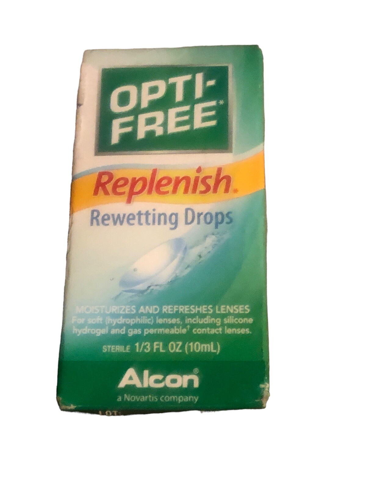 Alcon Opti- Replenish Rewetting Drops 10 Ml for sale online | eBay