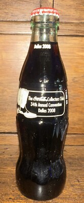 2008 COCA COLA COLLECTORS CONVENTION DALLAS TX 8 OUNCE GLASS COCA ...
