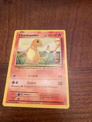 POKEMON Trading Card Charmander Basic HP60 9/108 | eBay