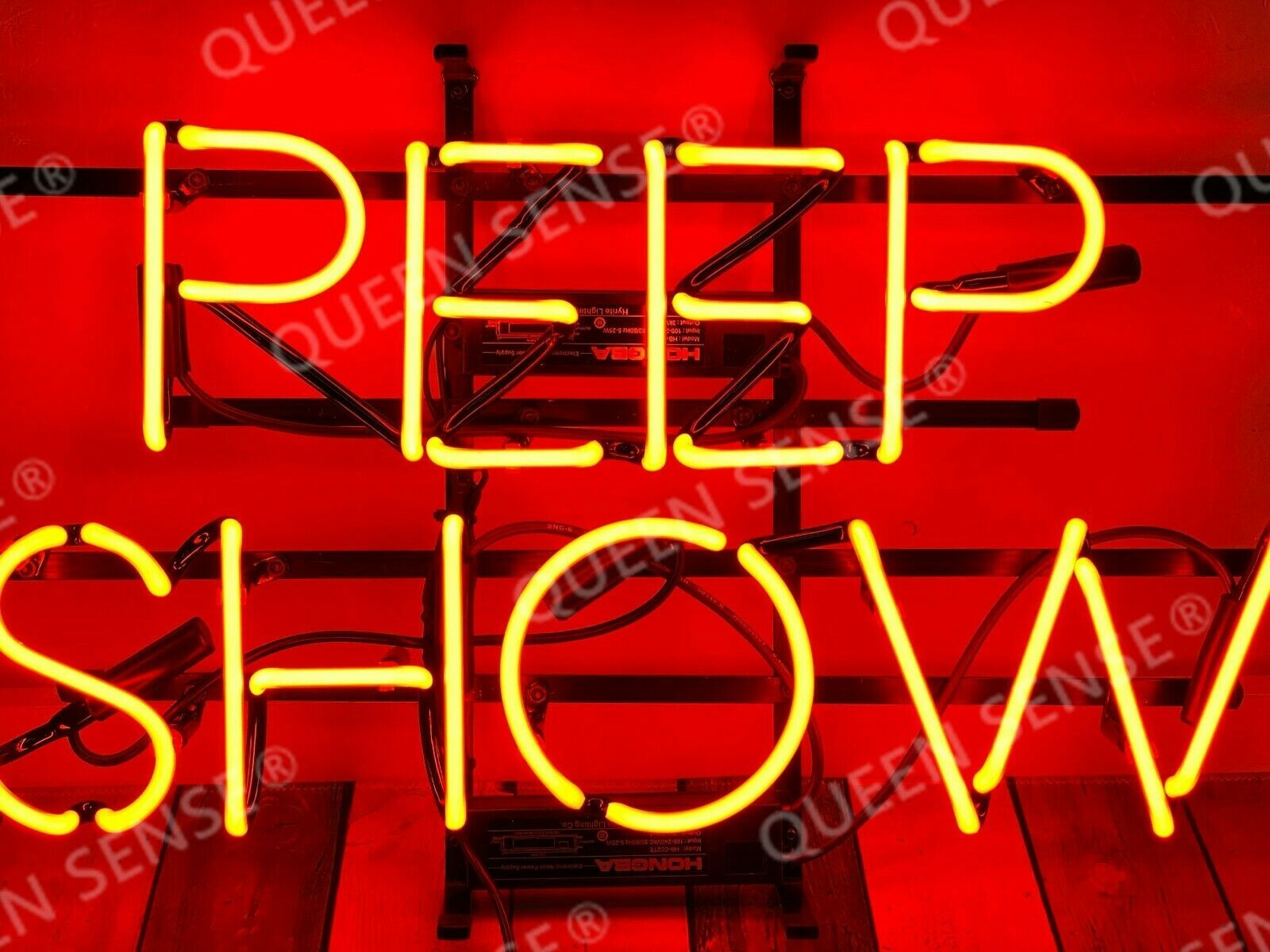 Peep Show Neon Sign
