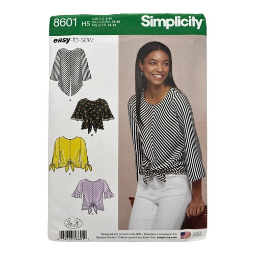 Simplicity 8601 H5 Size U.S. 6-14 Womens Sewing Pattern | eBay