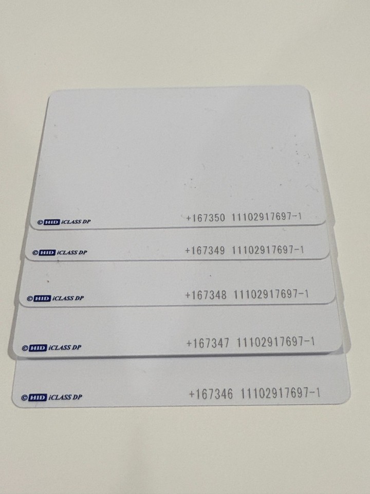 HID iClass DP Contactless Read-Write Access Key Card NEW | eBay