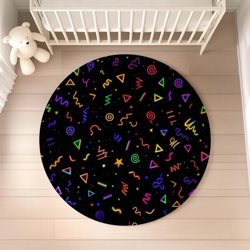 Arcade bar rug, arcade rug, arcade carpet, star pattern rug, 90s Kids ...