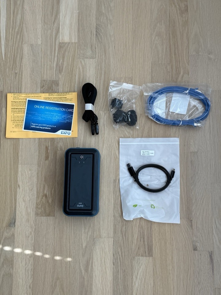 EXFO EX10 Multigigabit Ethernet Tester for Residential and Business ...