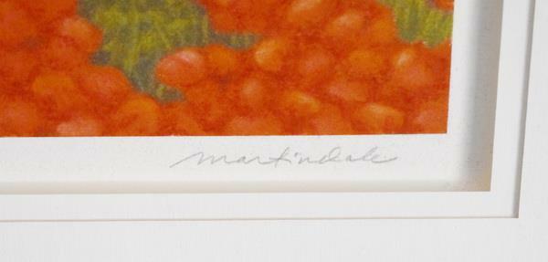 FABULOUS ORIGINAL DOUG MARTINDALE PASTEL PAINTING ENTITLED POPPY FIELDS ...