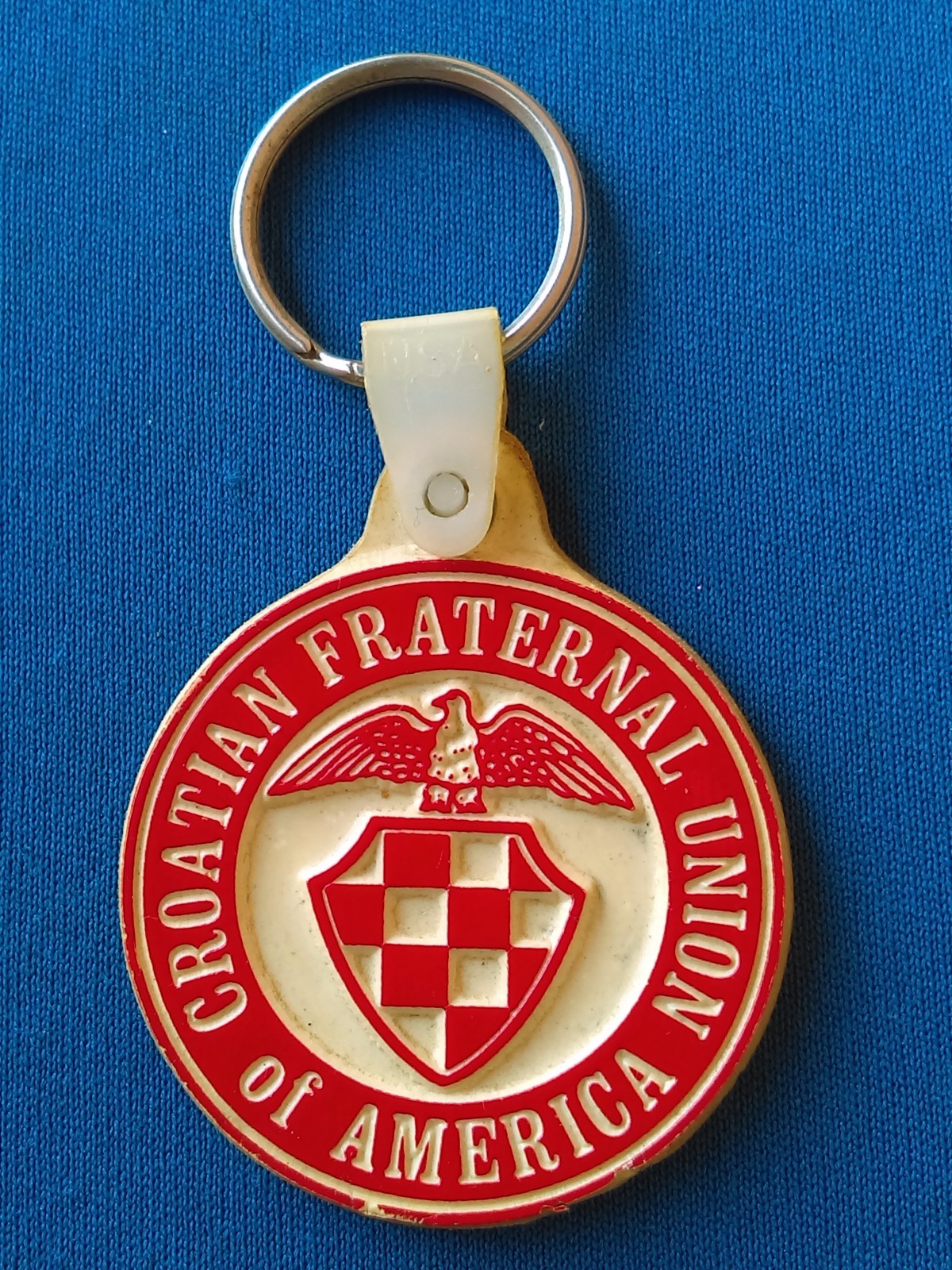 CROATIAN FRATERNAL UNION OF AMERICA, OLD VINTAGE KEYCHAINS, VERY RARRE ...
