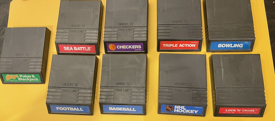 EXCELLENT VINTAGE MATTEL INTELLIVISION GAME CONSOLE ORIGINAL BOX WITH ...