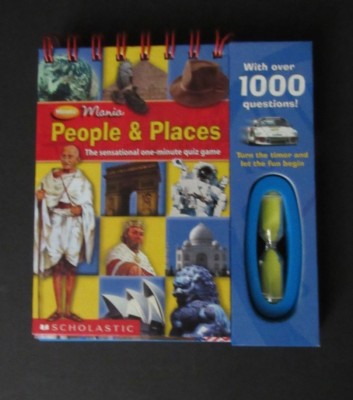 Scholastic Minute Mania People & Places - the sensational one-minute ...