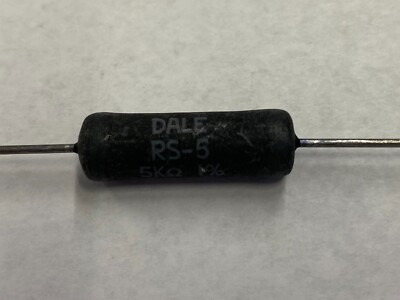 RS-5 5K 1%, 5K, 5 W, 1% Dale Resistors, Lot of 45 | eBay
