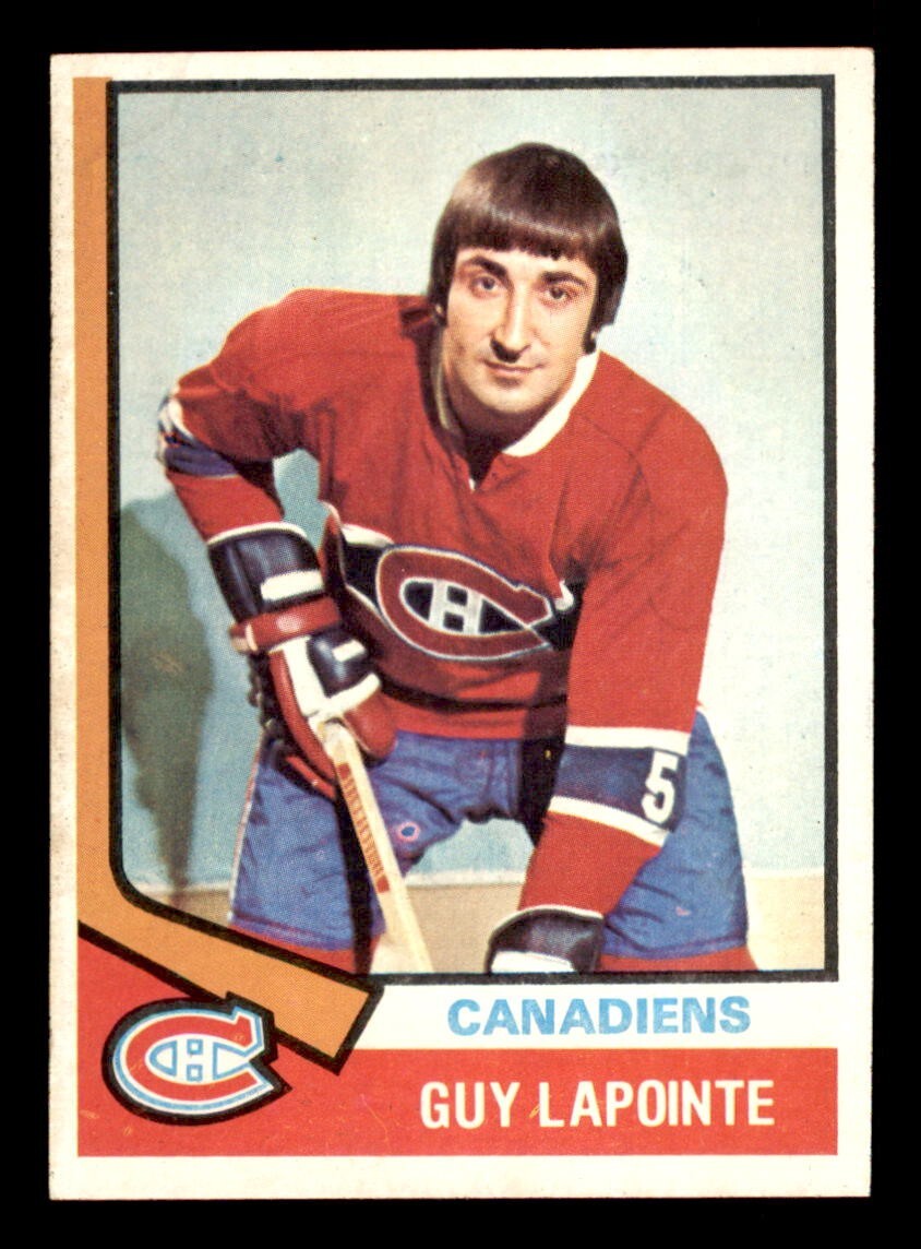 1974 Topps Hockey #70 Guy Lapointe NM | eBay