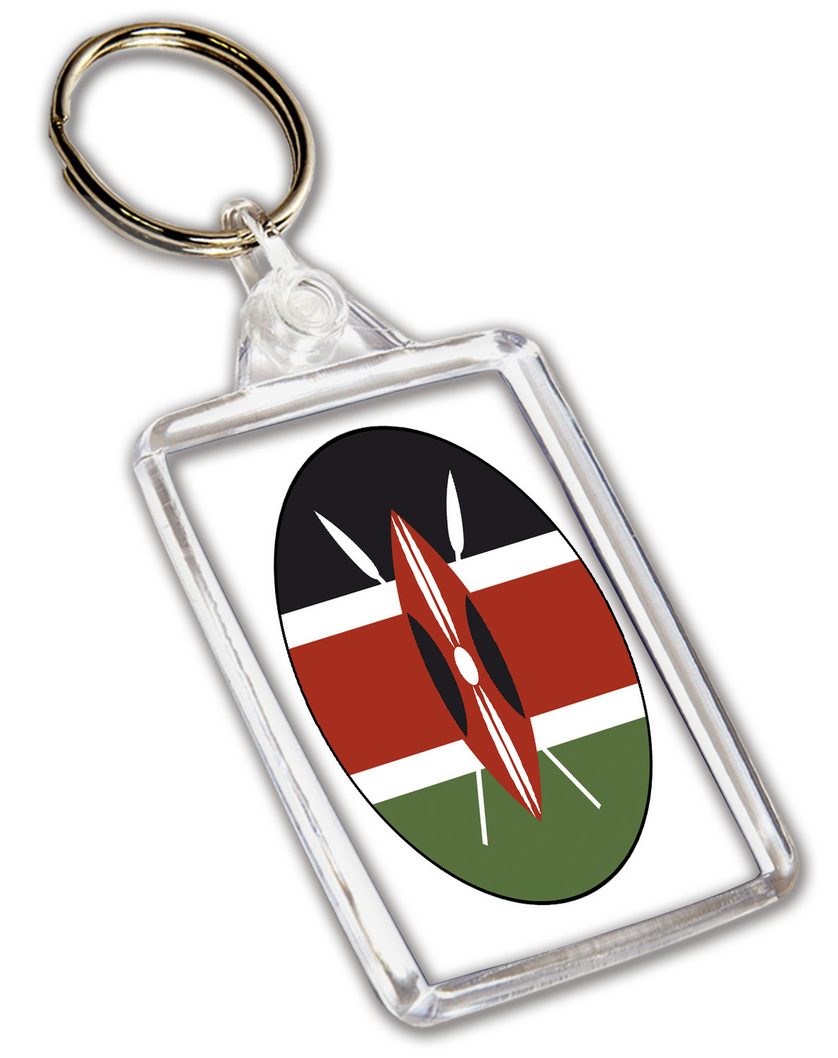 Kenya Kenyan Flag Keyring Birthday Gift Christmas - Stocking Filler ...