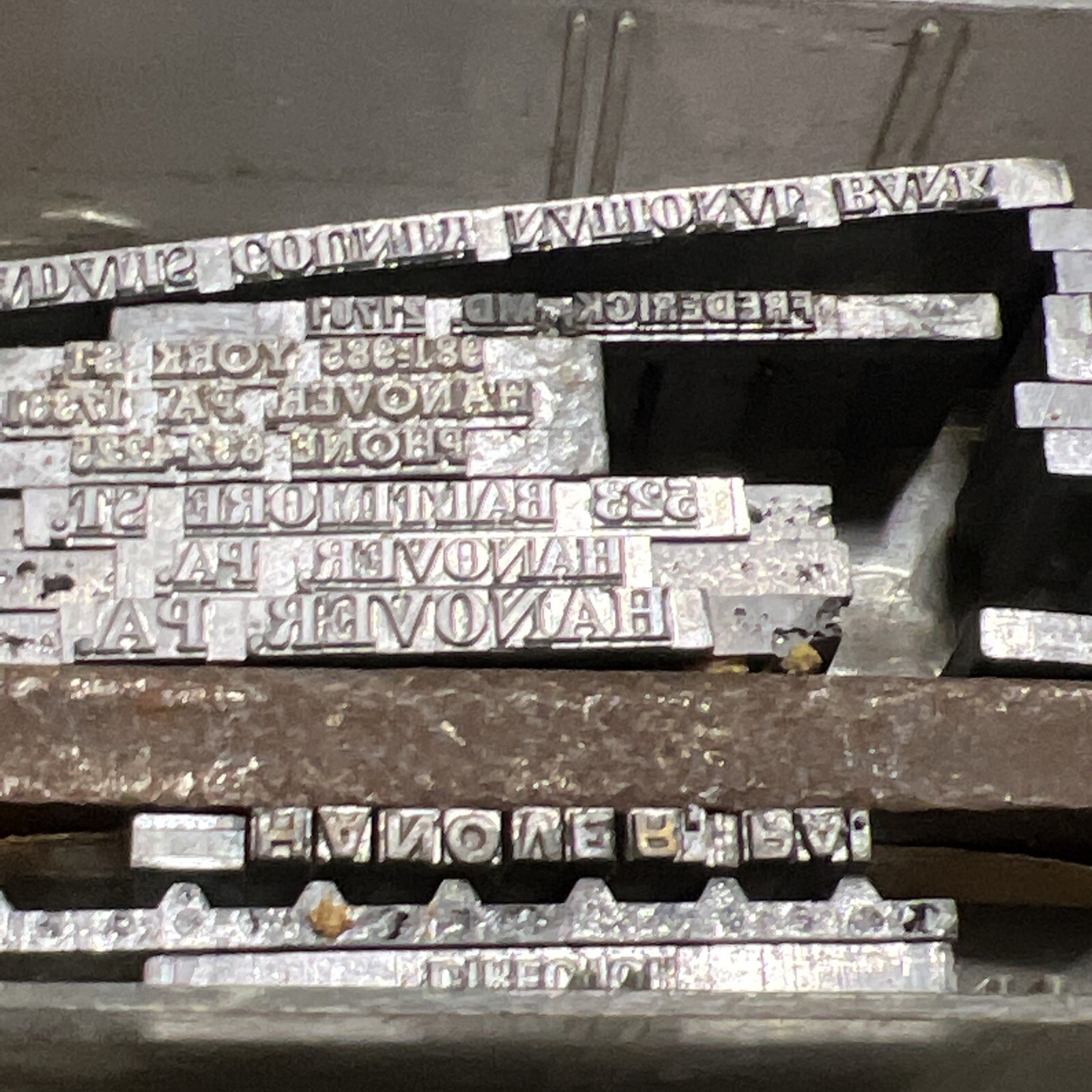 Vintage Early Print Block Letters / Text/ Word Lot 3 | eBay