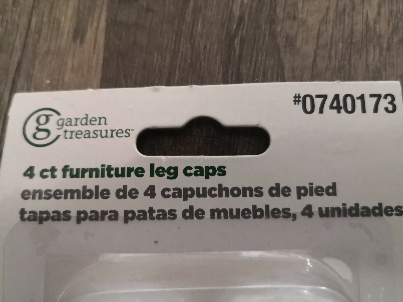 Lot of 5 Garden Treasures 4 ct Furniture Leg Cap Item # 0740173 | eBay