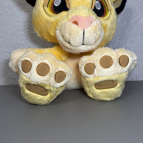 Disney Parks The Lion King SIMBA Big Feet 10” Plush Baby Stuffed Toy No ...