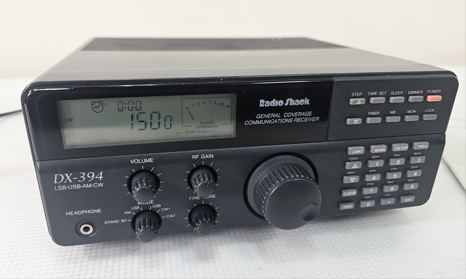 Radio Shack DX-394 Communications Receiver LSB USB AM CW Shortwave ...