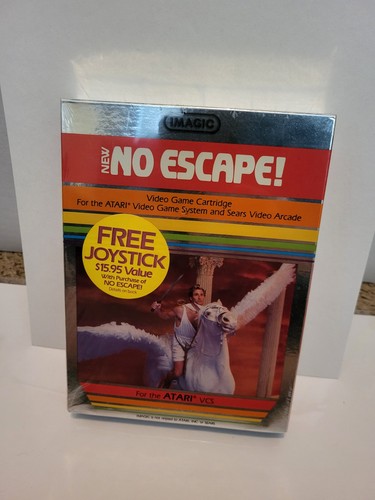 No Escape Imagic Atari 2600 1983 New Sealed Mint | eBay