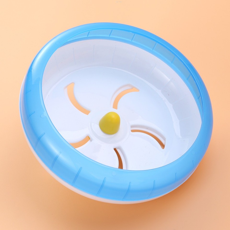 Set of 2 Silent Runner Hamster Wheel Rodent Toys Comfort Rats Animal ...