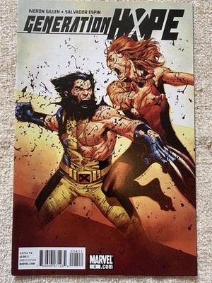 GENERATION HOPE #4 Gillen Marvel Comics 2011 VF | eBay