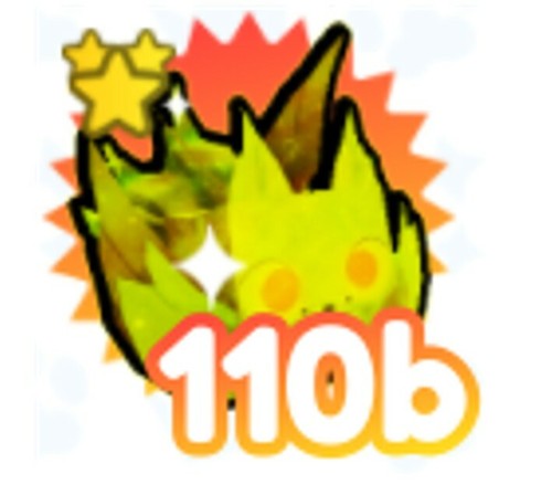 Rainbow RB Galaxy Fox Mythical Pet Simulator Sim X for Roblox - PSX Sim ...