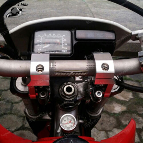CNC Motorcycle Handlebar Bar Risers Mount Clamp For DUCATI Monster S2R ...