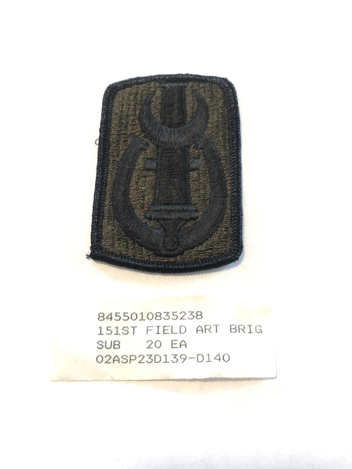 151st Field Artillery Brigade Subdued U.S. Army Shoulder Patch Insignia ...