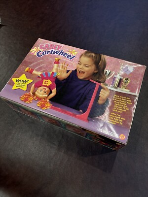 Vintage 1997 Toy Biz Casey Cartwheel Cheerleader Complete In Original ...