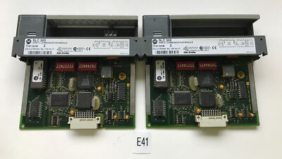 *LOT OF 2* Allen Bradley 1747-DCM Direct SLC 500 Communication Module ...