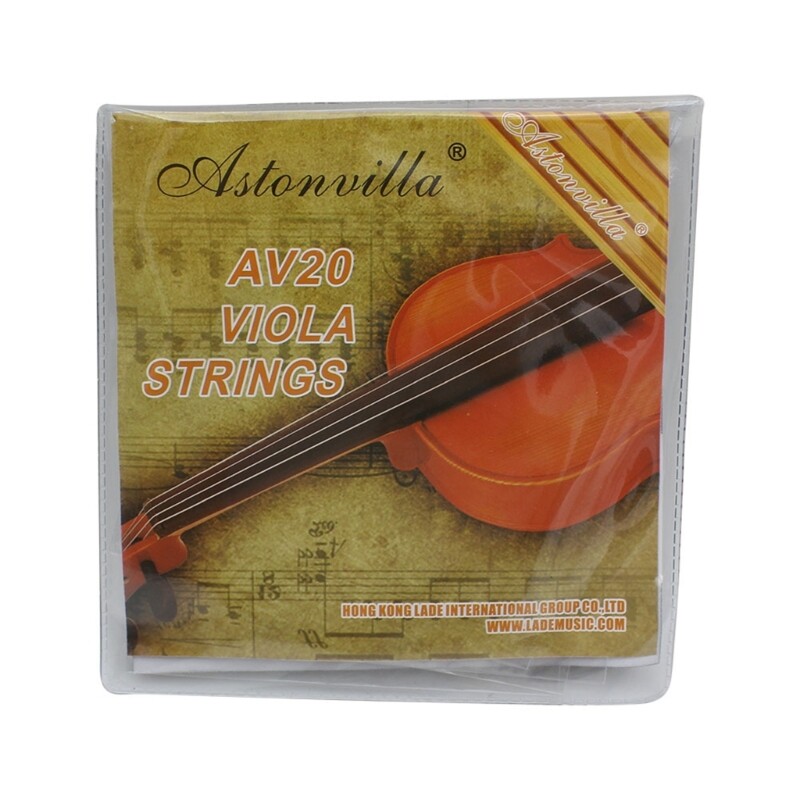 Viola Strings Replacement Set with Stainless Steel Core Nickel Plated ...