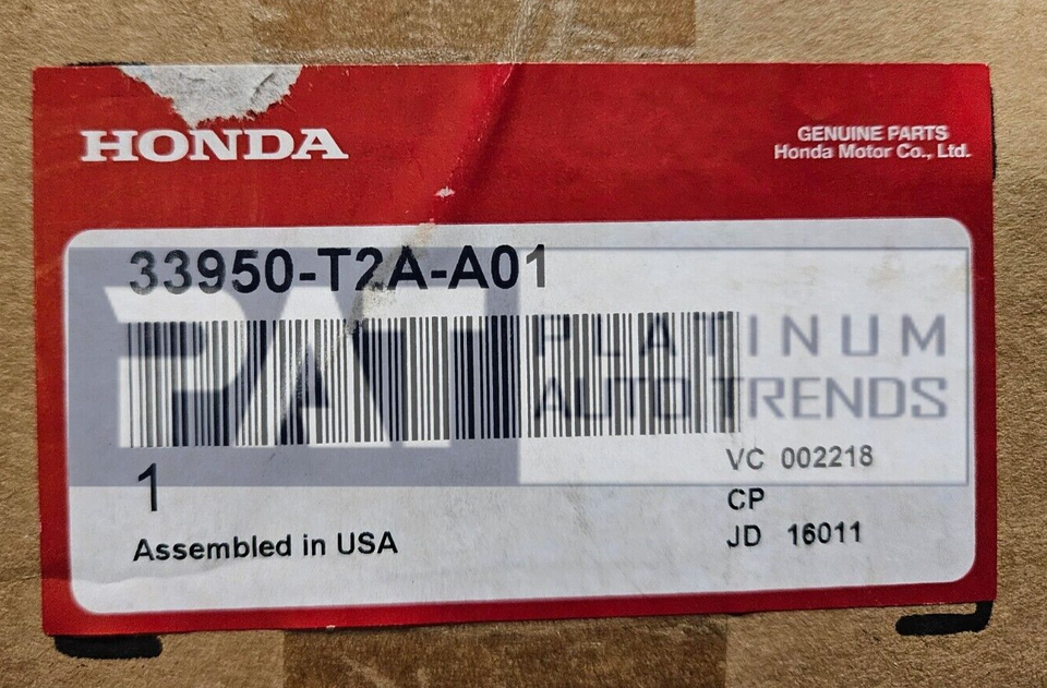 GENUINE HONDA ACCORD 2013-2014 FOG LAMP ASSEMBLY LH, 33950-T2A-A01 | eBay