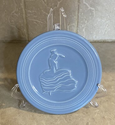 Fiesta NEW Periwinkle Dancing Lady Trivet~Fiestaware | eBay