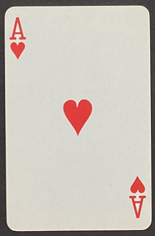 Vermont Map USA Vintage Single Swap Playing Card Ace Hearts | eBay