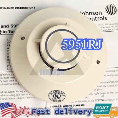 NEW | JOHNSON CONTROL 5951RJ | RISE TEMPERATURE HEAT DETECTOR | FIRE ...
