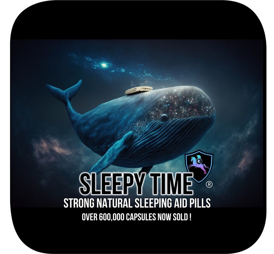 Sleeping Pills Strong 650mg Aids Best Sleep Sleepy Time Capsules ...
