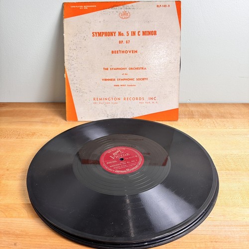 Lot of 6 - 78 rpm MISCHA ELMAN / IGOR STRAVINSKY / PABLO CASALS ...