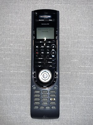 Logitech Harmony 550 Black/Gray LCD Display Universal Remote Control ...