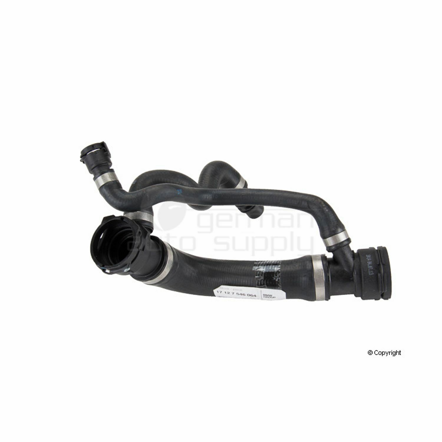 Genuine Radiator Coolant Hose Upper 17127546064 for BMW | eBay