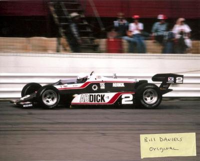 BILL ALSUP INDY 500 1978 1981 PENSKE CART Rookie of the Year 8 X 10 ...