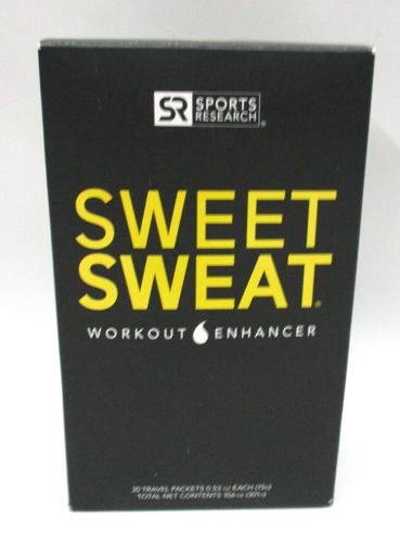 Sports Research Sweet Sweat Workout Enhancer Gel - 20 travel pkts - 15g ...