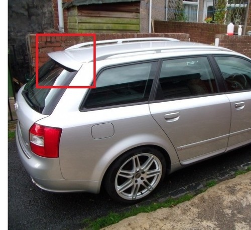 AUDI A4 B6 B7 8E AVANT / ESTATE REAR ROOF SPOILER NEW | eBay