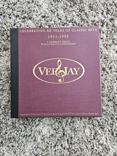 VARIOUS ARTISTS/VEE JAY - CELEBRATING 40 YEARS OF CLASSIC HITS 1953 ...