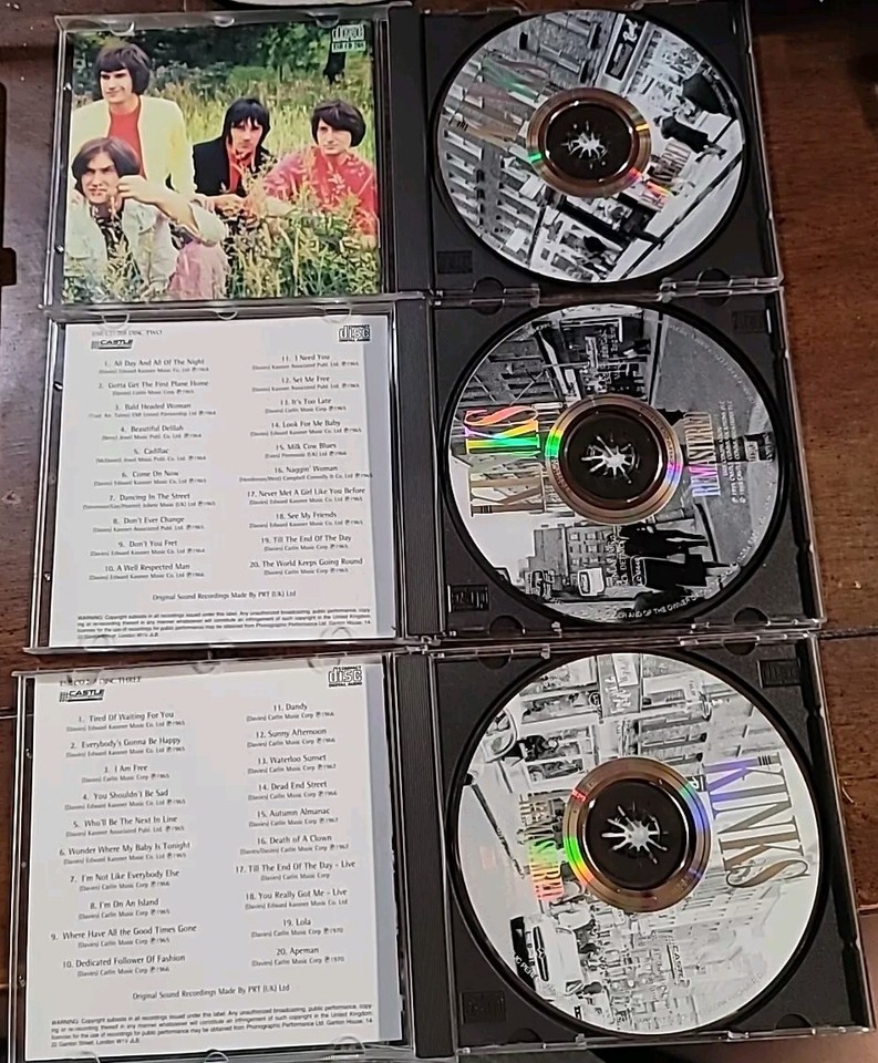 THE KINKS - Remastered - 3 CD - Import Set - Complete | eBay