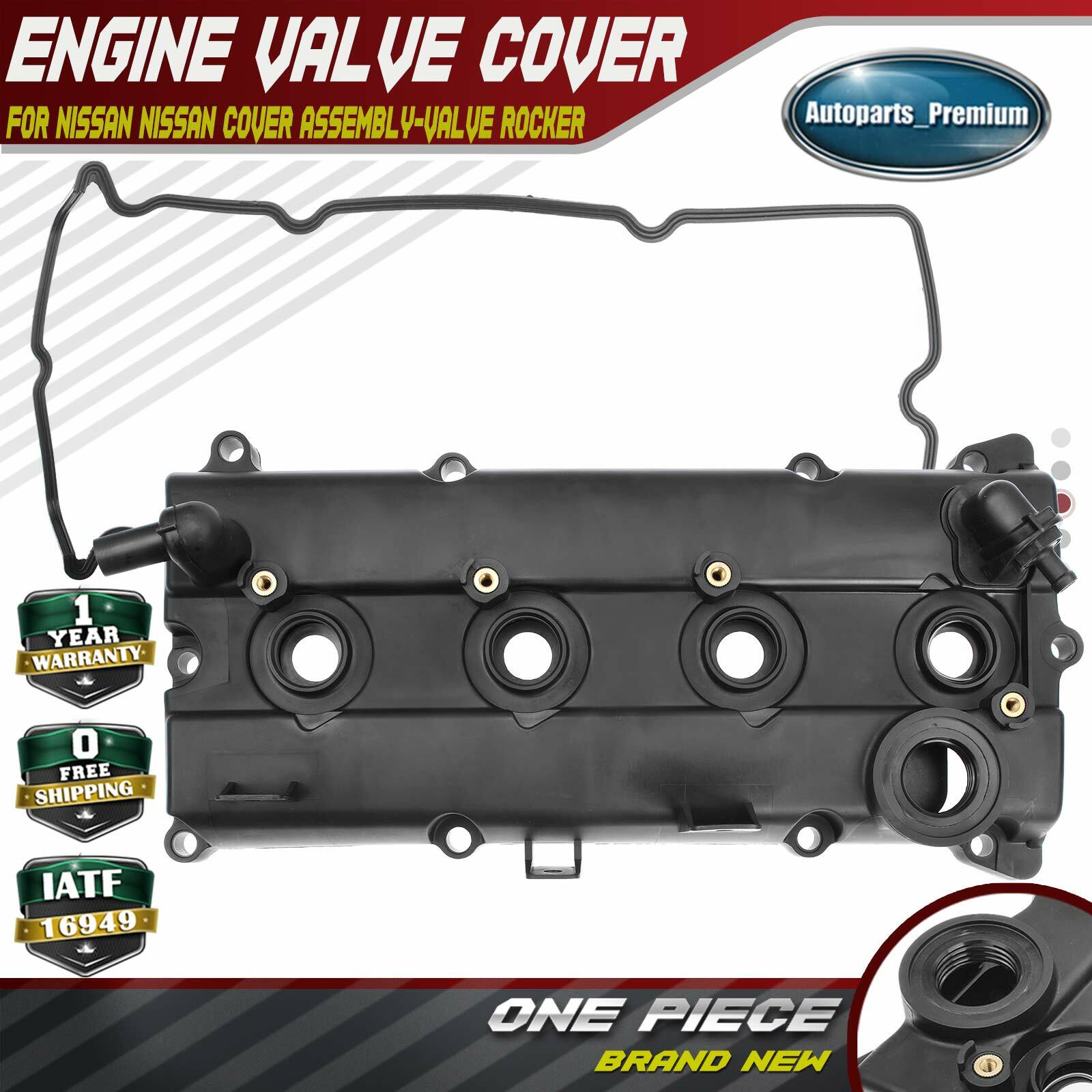 Engine Valve Cover with gasket for Nissan Cover assy-valve rocker ...