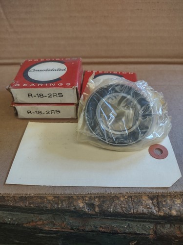 R18 2RS Consolidated ball bearing with rubber seals Lot of 4 | eBay